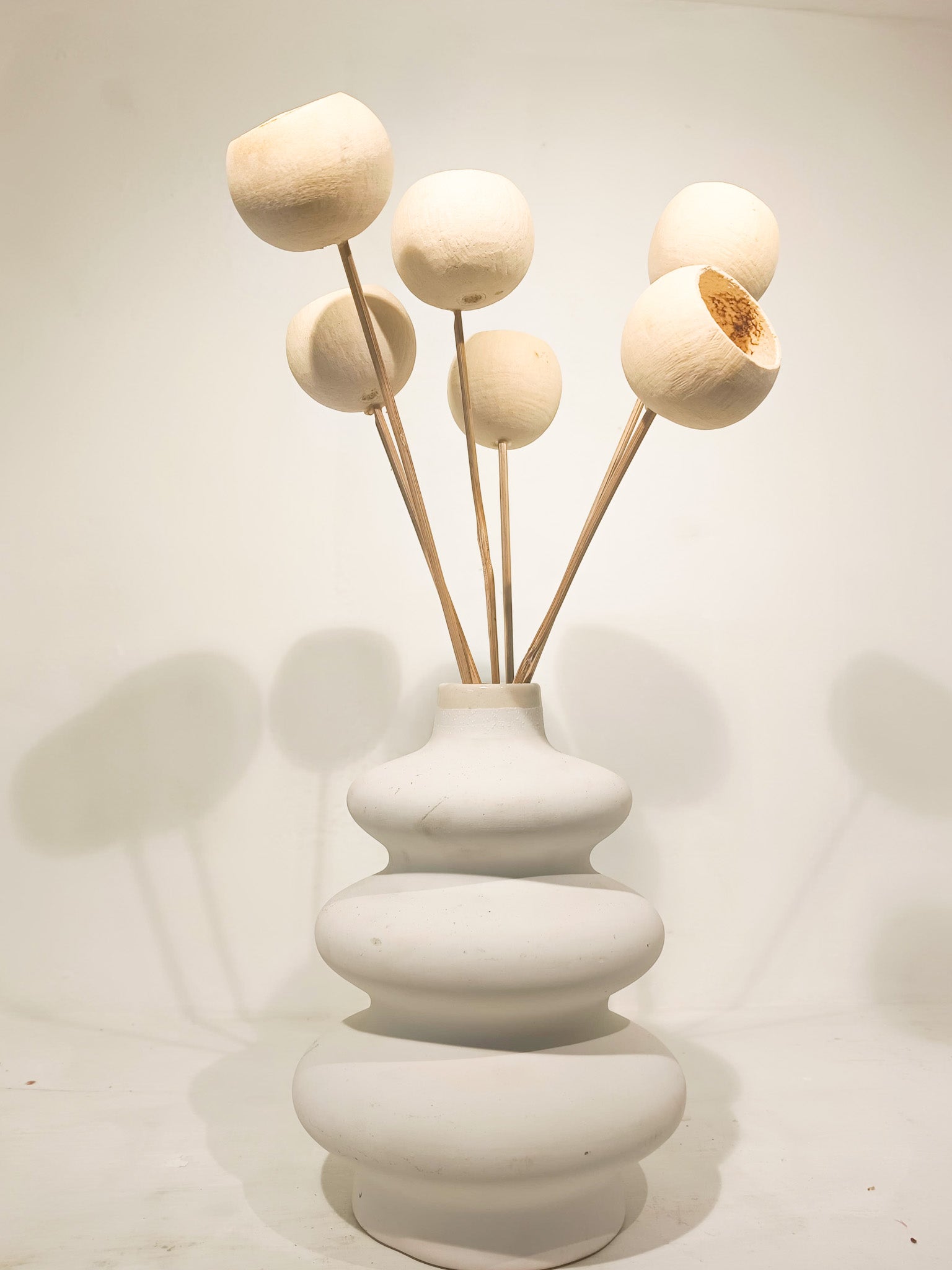 Bell cup white (set of 6)